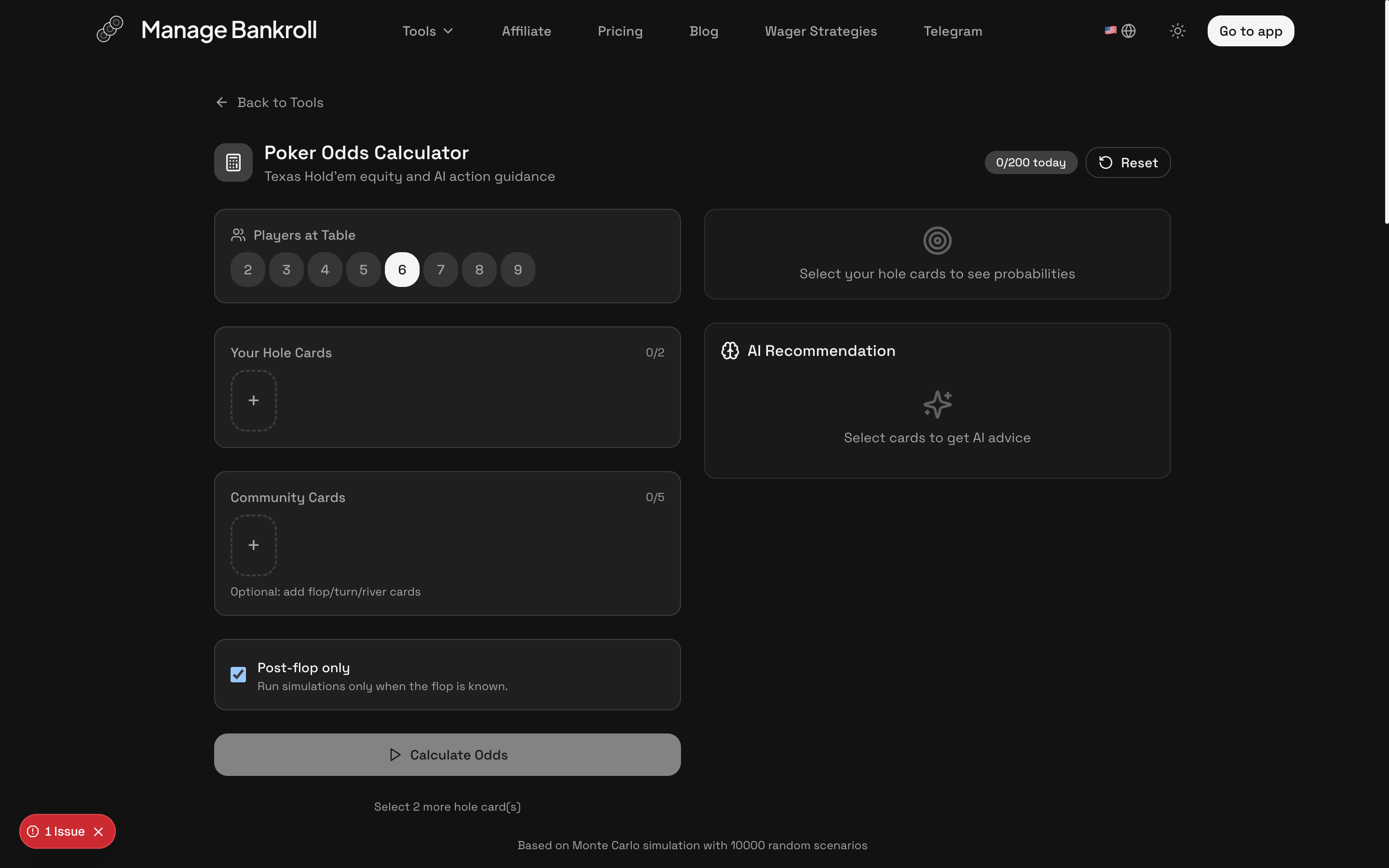 Free Poker Odds Calculator | Poker Hand Calculator & Equity Tool ...